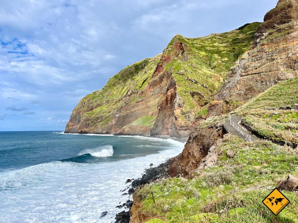 Achadas da Cruz - die steilste Seilbahn auf Madeira (98%)