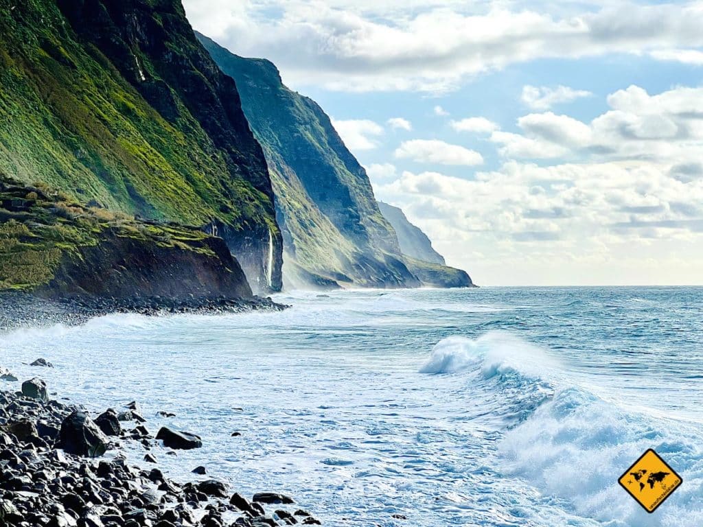 Achadas da Cruz - die steilste Seilbahn auf Madeira (98%)