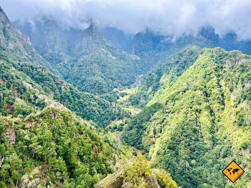 Levada dos Balcões: Wanderung zum Vögel-Aussichtspunkt