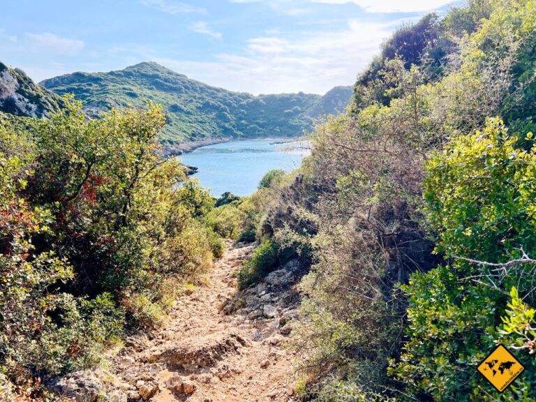 Porto Timoni - so erreichst du Korfus Traumbucht | unaufschiebbar.de