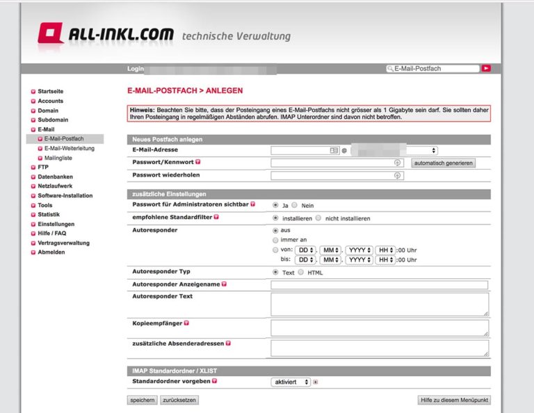 All-Inkl Erfahrung - Unser großer Webhosting Test mit Bewertung (9.2/10)