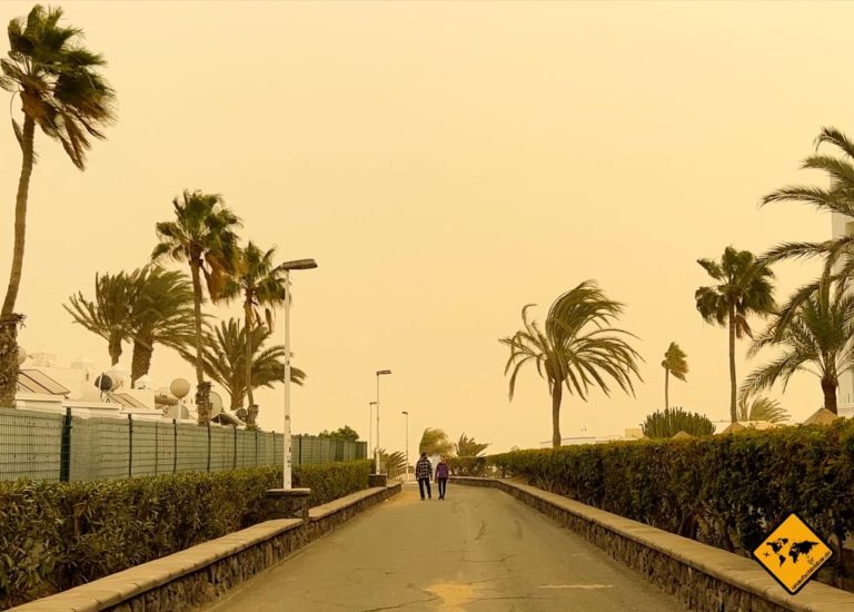 Calima Sandsturm auf den Kanaren: Erfahrungen und 6 wichtige Infos