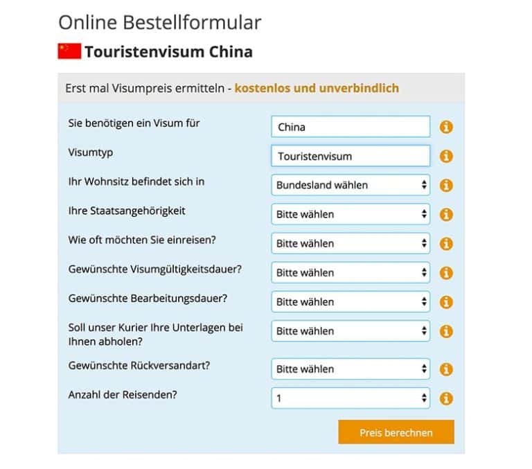 Visum China beantragen - So kriegst du es schnell & unkompliziert