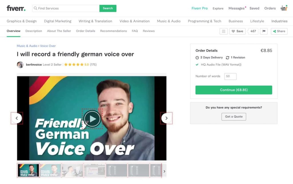 Fiverr Test - Wie gut lassen sich Freelancer finden? | unaufschiebbar.de
