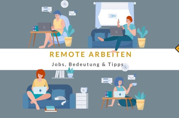 Remote Arbeit - 10 Produktivitäts-Tipps zum remote Arbeiten